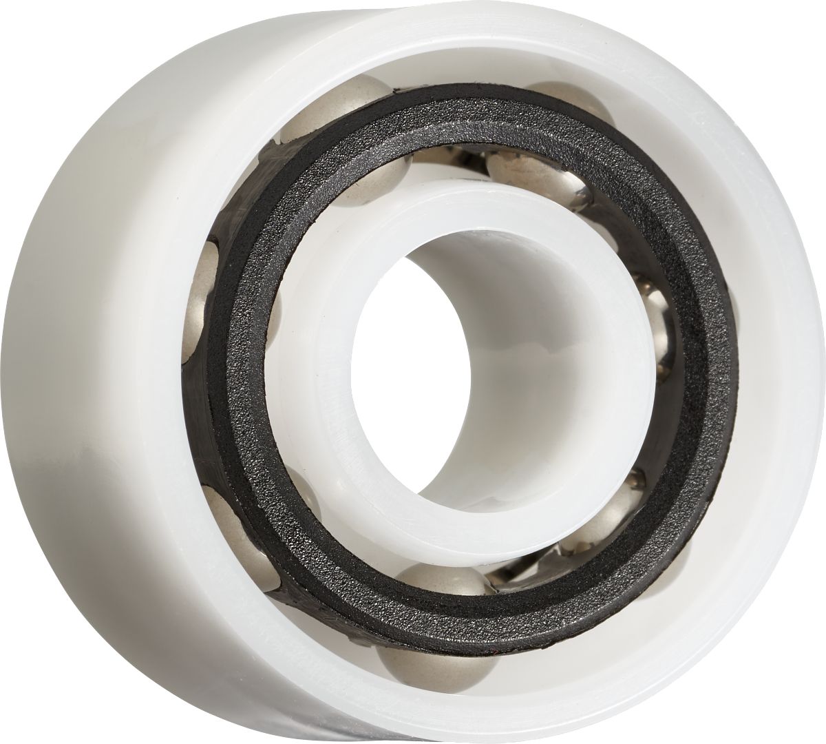 xiros® 径向深槽滚珠轴承，双列，xirodur B180，不锈钢滚珠，PA 制成的保持架，毫米 - 易格斯官网