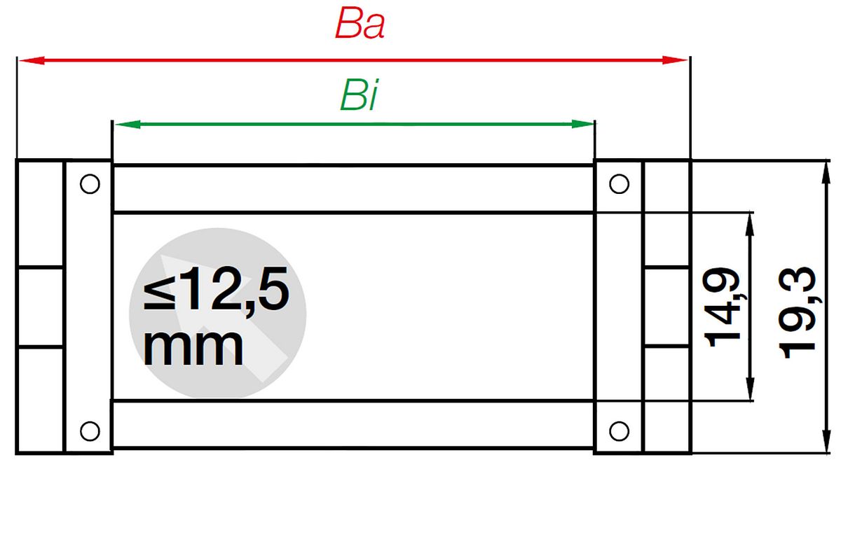 E2.1微型拖链E2C.15系列，一片式设计，横杆不可打开 - 易格斯官网