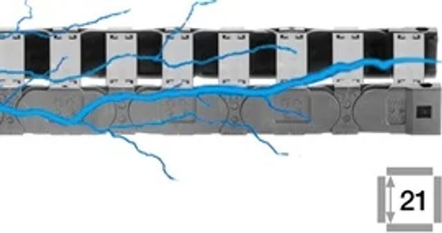 E4.21 ESD系列坦克链 - 防静电拖链 - 易格斯官网