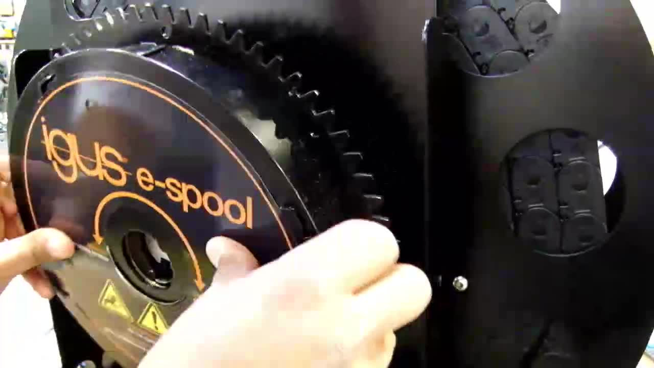 易格斯拖链e-spool系列的装配指南 - 易格斯官网