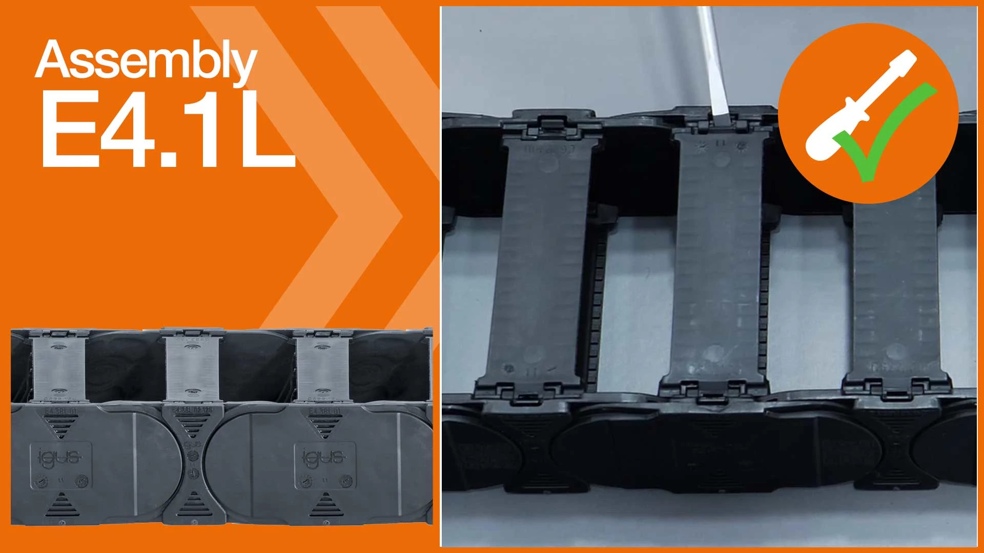 E4.1L - 大型拖链 - 易格斯官网