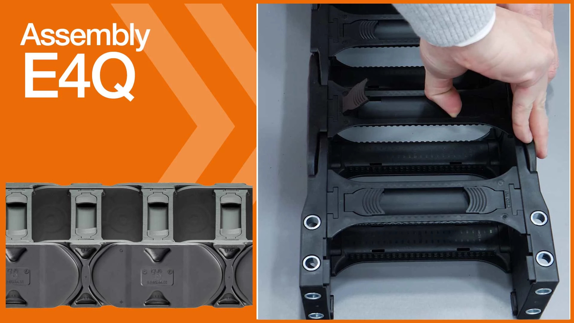 E4Q中大型拖链 - 易格斯官网